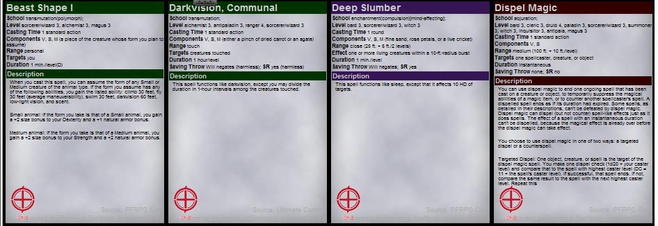 Pathfinder : cartes de sorts : : Le parchemin de Nyogtha